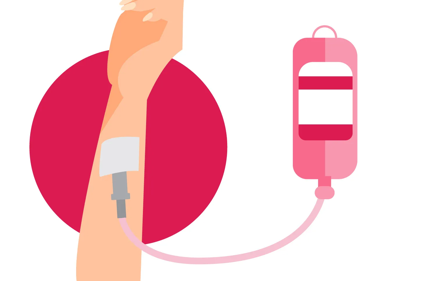 Air Infusan Warna Pink, Ini Penjelasan Medisnya