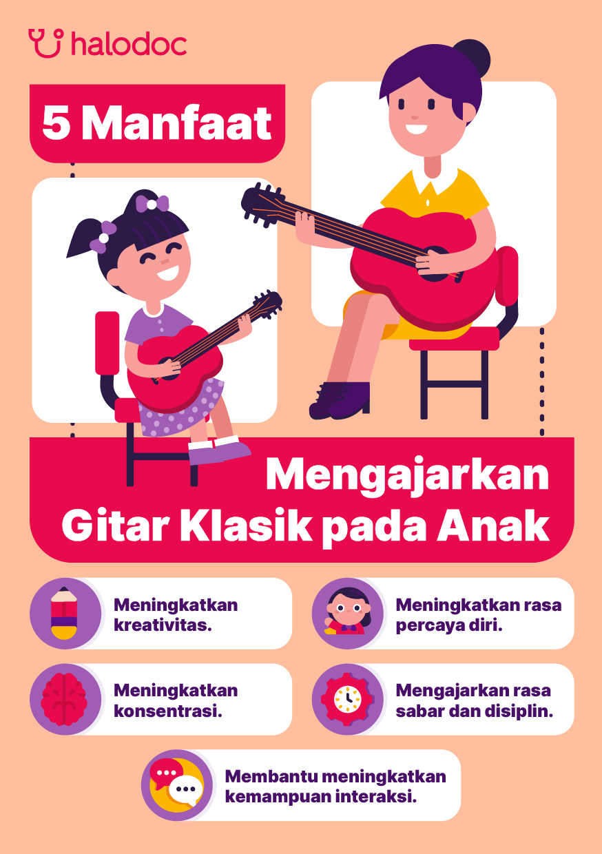 Catat, Ini Manfaat dan Tips Mempelajari Gitar Klasik untuk Anak