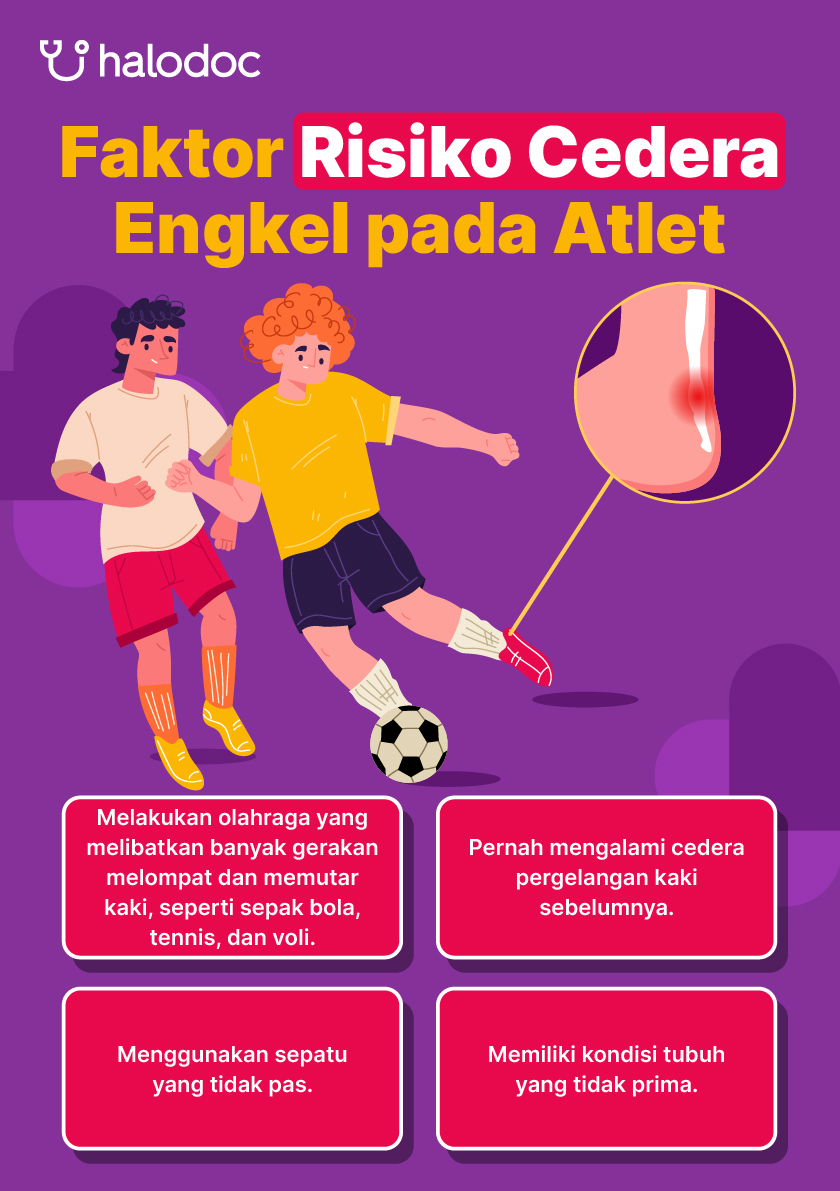 Waspada, Ini Faktor yang Meningkatkan Risiko Cedera Engkel pada Atlet