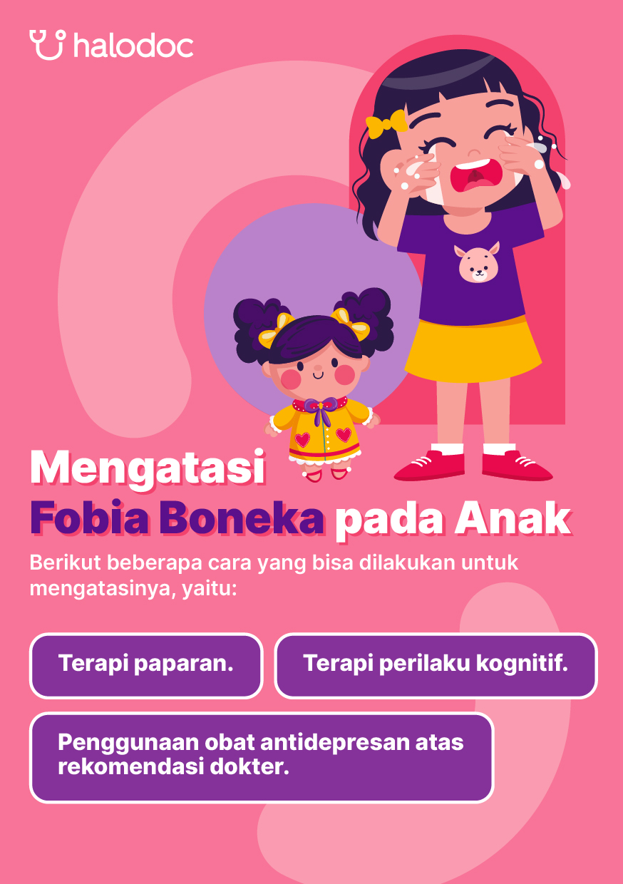 Anak Fobia Boneka, Ini Penyebab dan Cara Mengatasinya