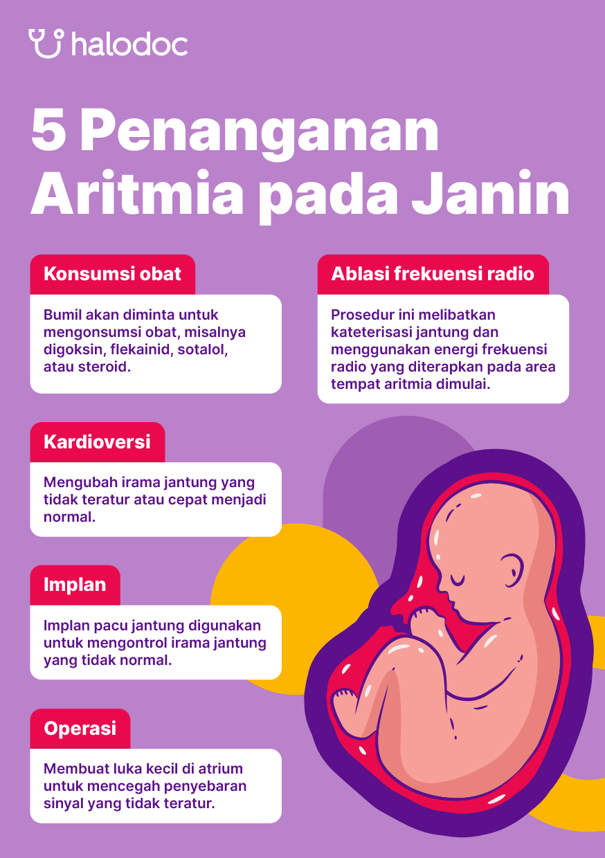 6 Penanganan untuk Mengatasi Aritmia pada Janin