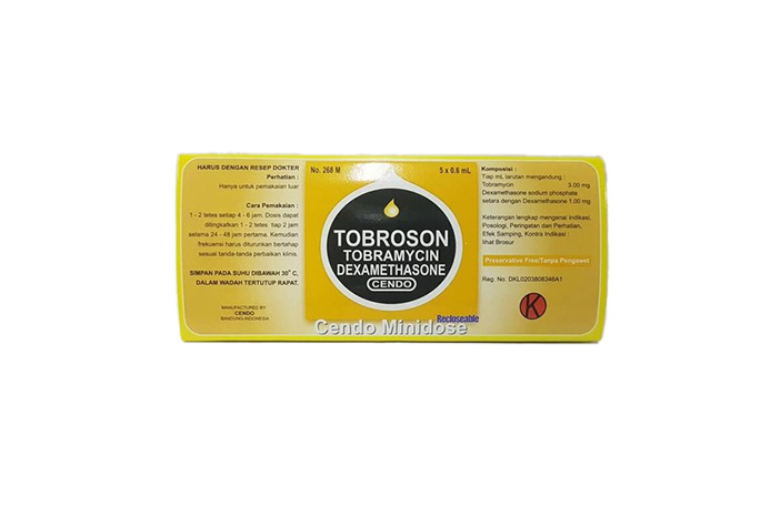 Cendo Tobroson - Manfaat, Dosis, dan Aturan Pakai | Halodoc