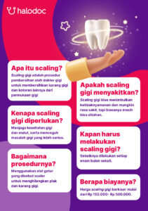 Apa Itu Scaling Gigi? Tujuan, Jenis, dan Prosedur | Halodoc