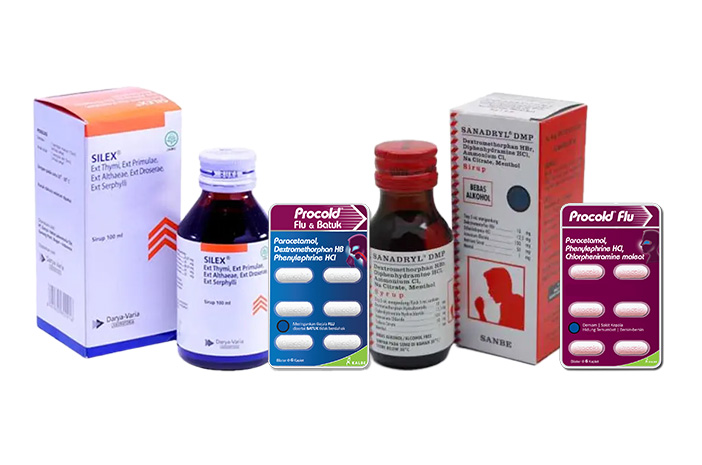 Ini Daftar Obat Batuk Pilek Dewasa Yang Ada Di Apotik