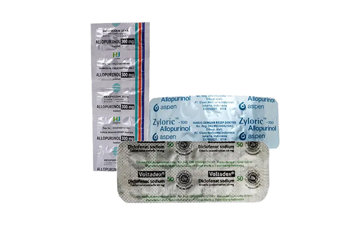 Ini 7 Rekomendasi Obat Asam Urat di Apotek yang Ampuh Redakan Nyeri Sendi