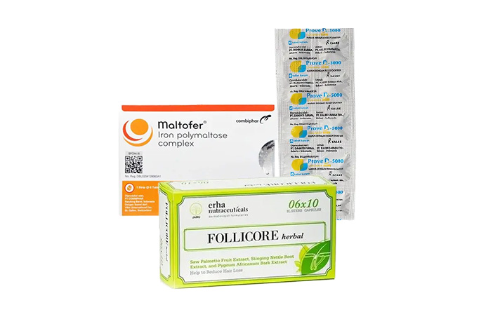 Ini 5 Rekomendasi Vitamin Rambut Rontok untuk Mencegah Kebotakan