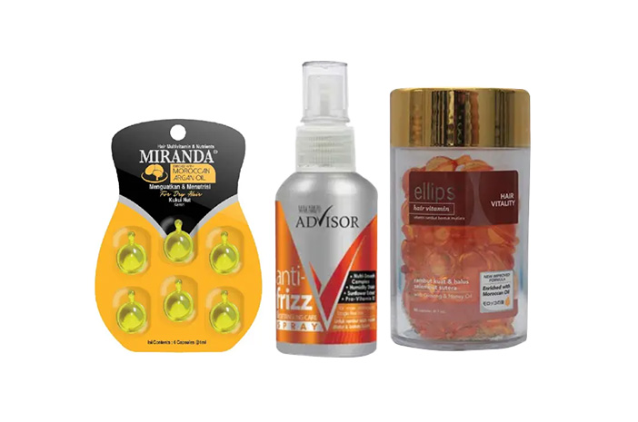Ini Pilihan Vitamin Rambut Kering dan Mengembang