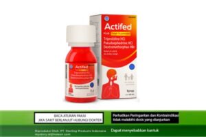 Rekomendasi Obat Batuk Actifed Atasi Batuk Kering dan Berdahak