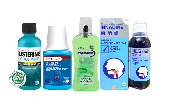 Ini Rekomendasi Obat Kumur Terbaik untuk Jaga Kesehatan Mulut