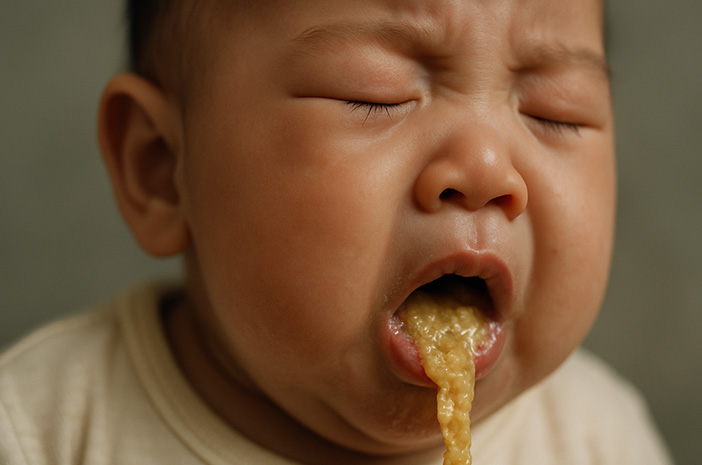 Bayi Muntah Kuning? Ini Penyebab dan Cara Mengatasinya