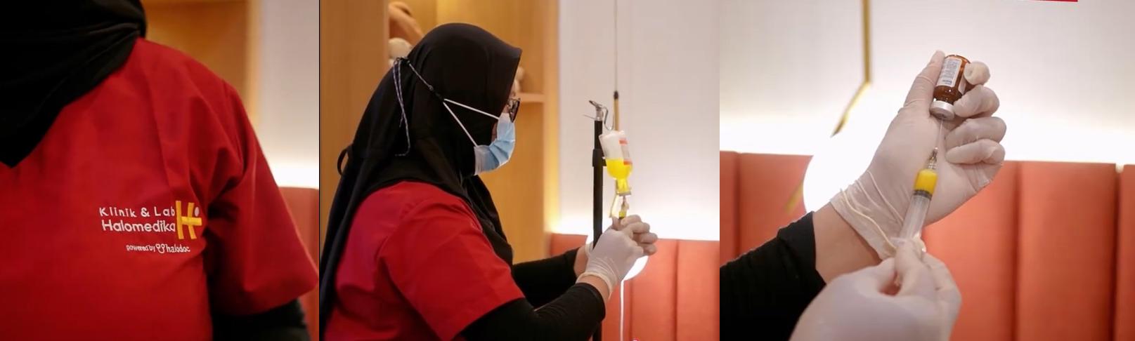 Review Infus Multivitamin Cernevit lewat Homecare by Halodoc