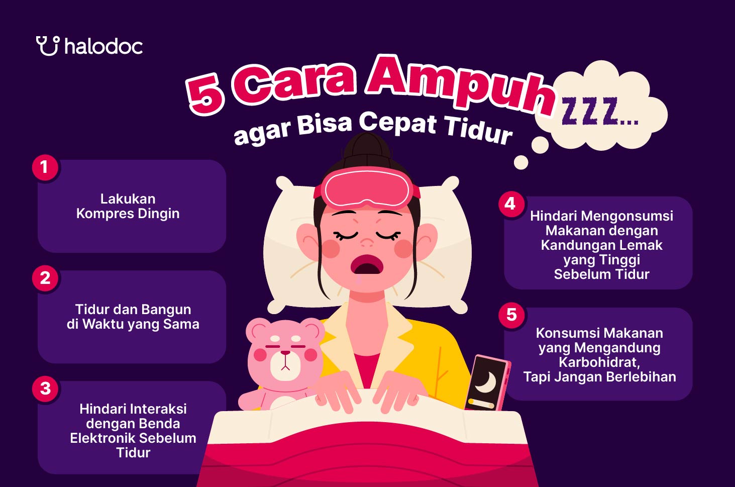 Catat, Ini 6 Cara Ampuh agar Bisa Cepat Tidur