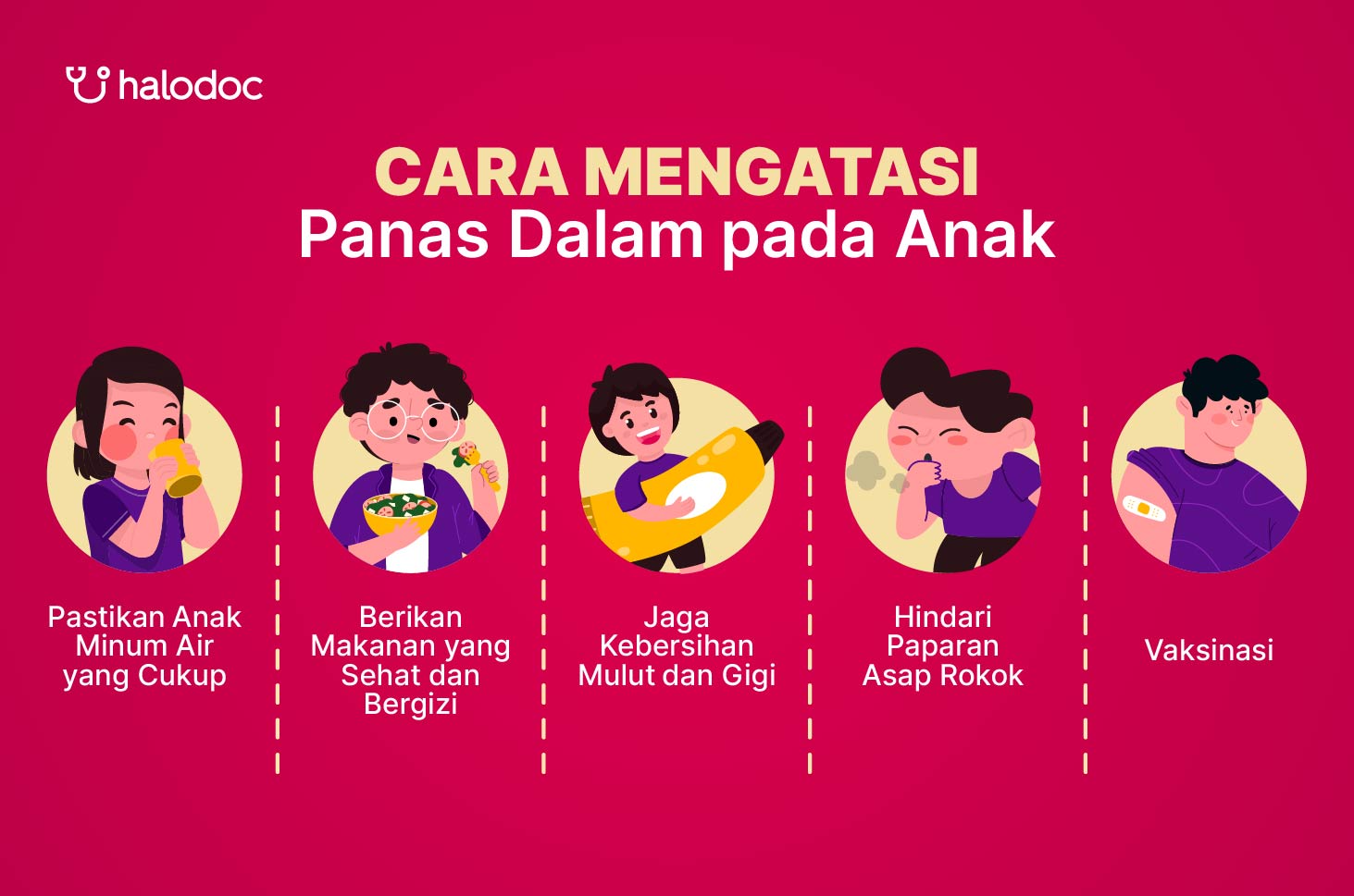 Catat, Ini Cara Mengatasi Panas Dalam pada Anak