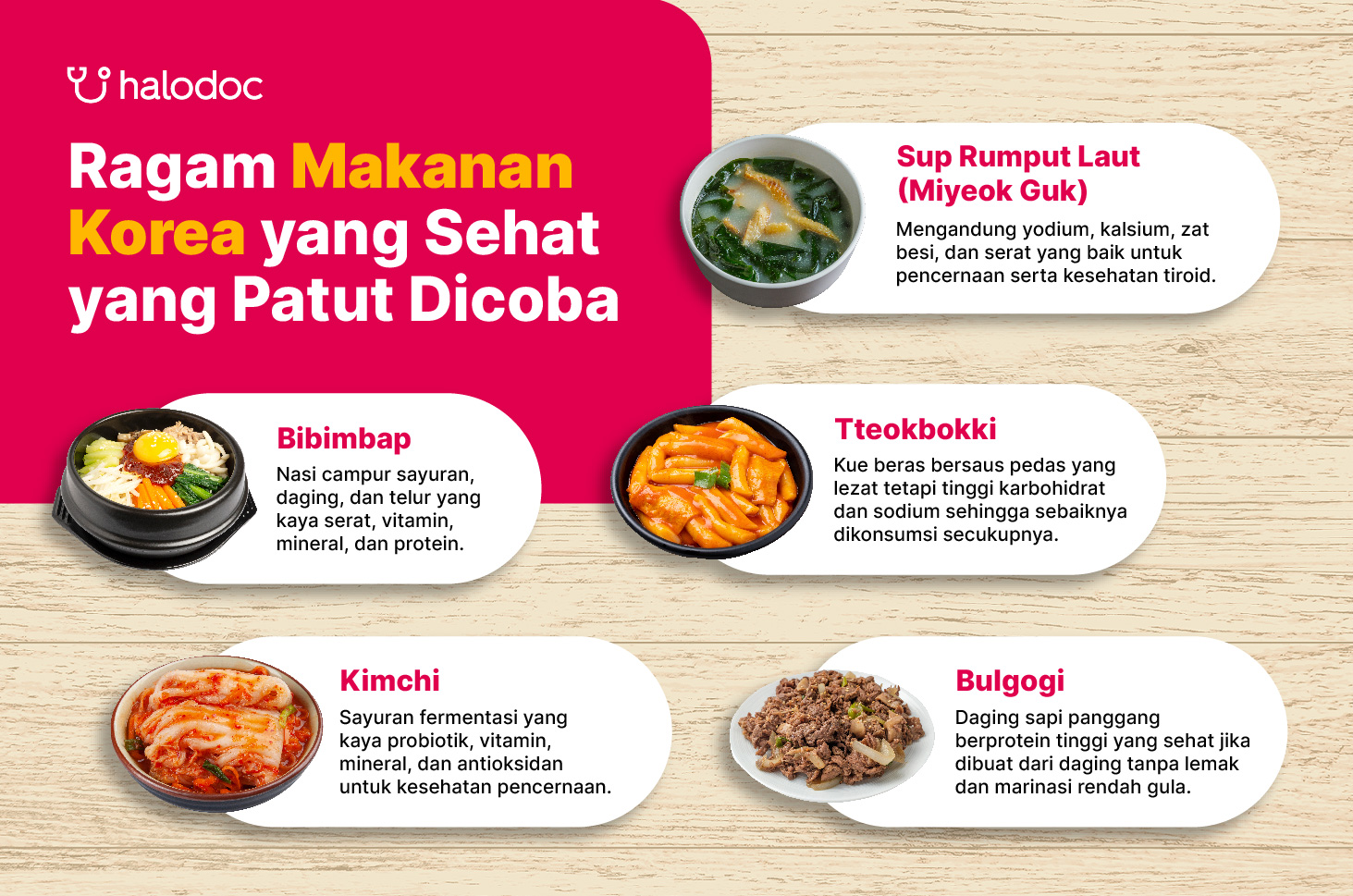 Ragam Makanan Korea yang Sehat yang Patut Dicoba, Kimchi hingga Bulgogi