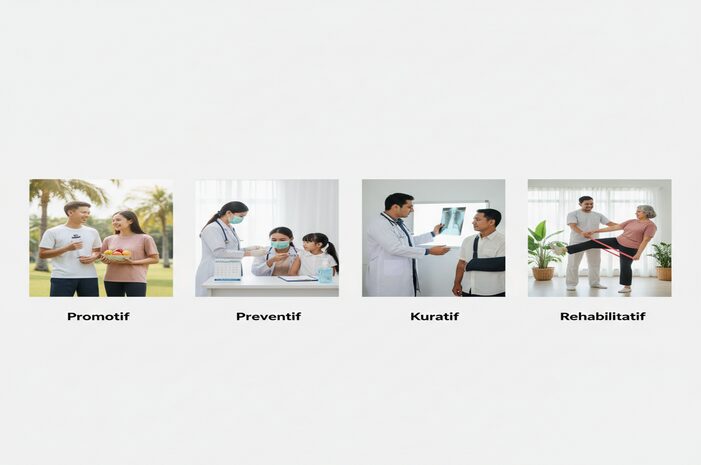 Sehat Optimal: Promotif Preventif Kuratif Rehabilitatif