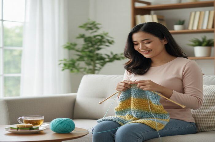 Merajut: Cara Seru Bikin Karya Anti Stres