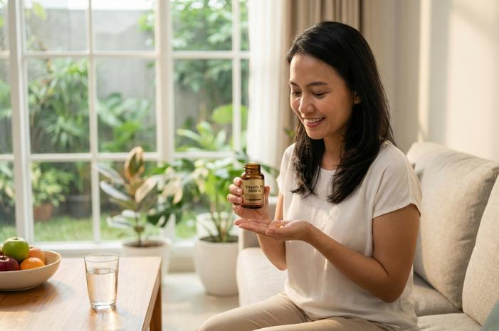 Vitamin D 5000 IU: Rahasia Tulang Kuat & Imunitas Prima